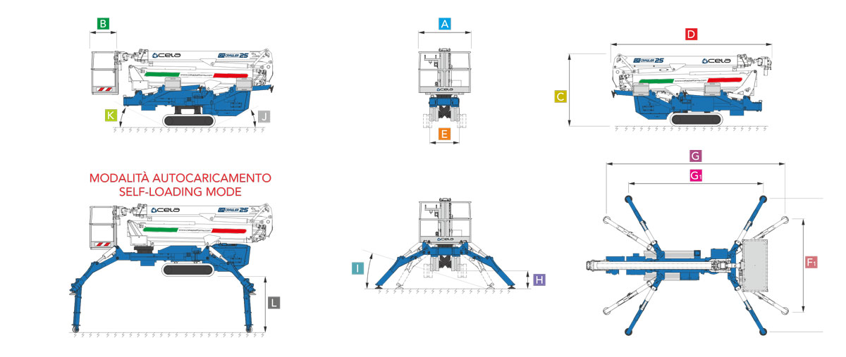 DT CRAWLER 25 - Cela